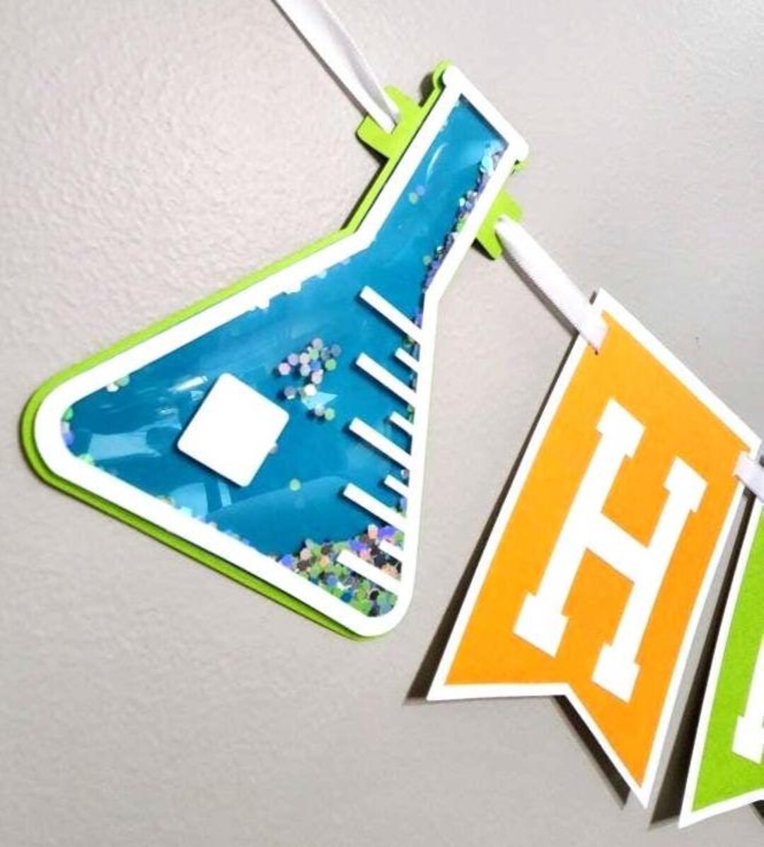 Science Birthday Banner Science Birthday Decorations Mad Science ...
