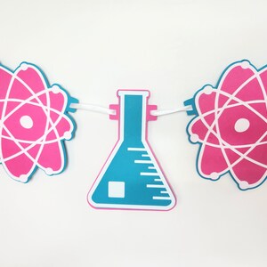 Science Birthday Garland Science Birthday Banner Science Mad Scientist ...