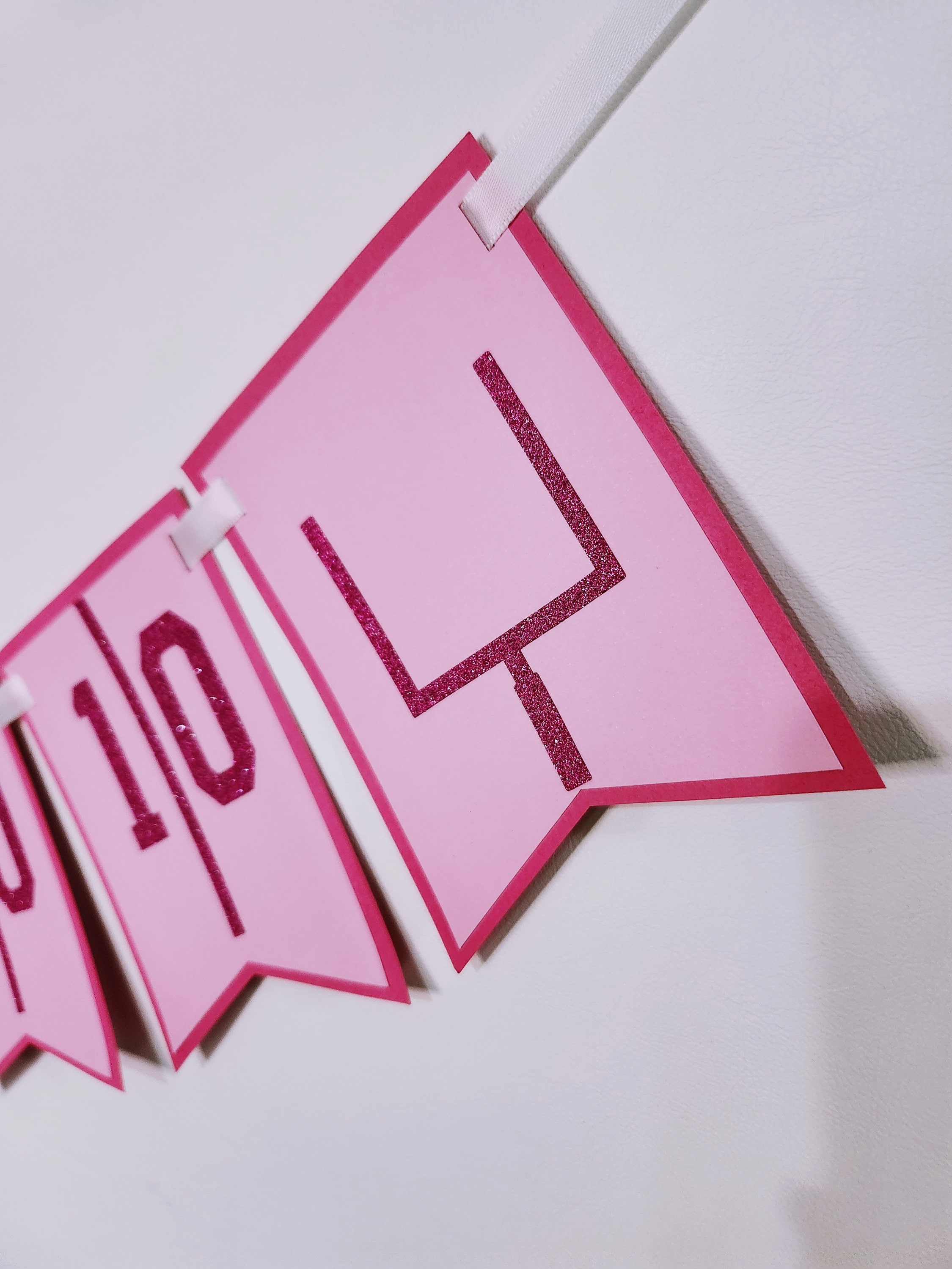 Pink Football Birthday Banner Girl Football Birthday Decor - Etsy
