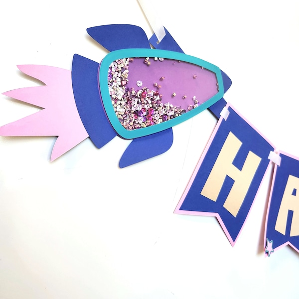 Galaxy Birthday Banner - Etsy