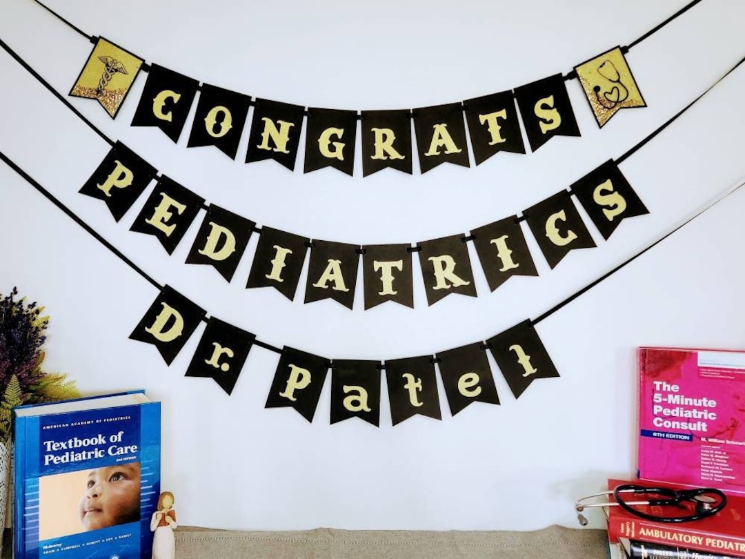 Medical School Graduation Banner Doctor Graduation Residency Banner ...