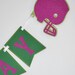 Football Birthday Banner Girl Pink Football Banner Pink First Football ...