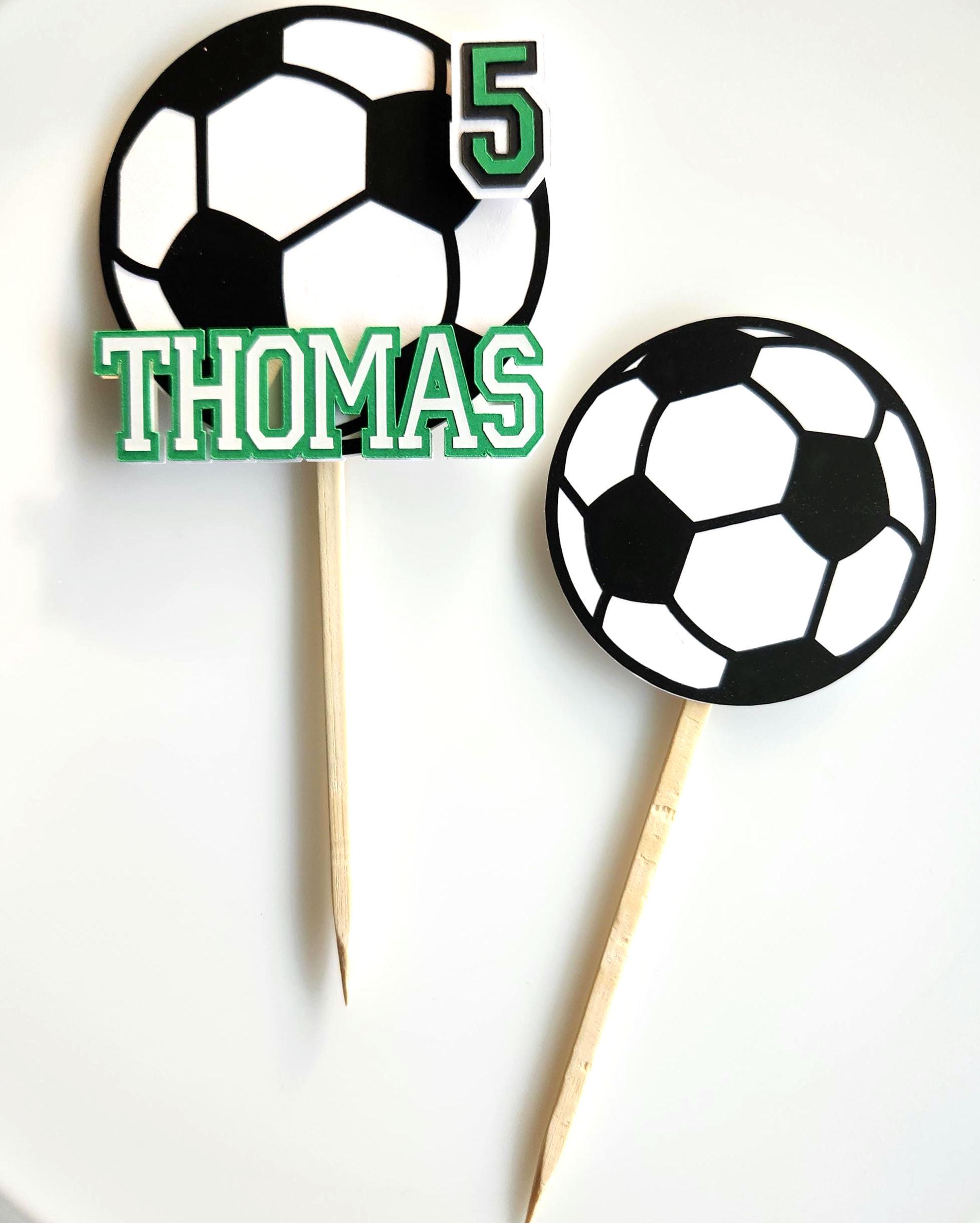 Soccer Birthday Cupcake Toppers Soccer Championship Tournament Cupcake ...