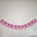 Pink Football Birthday Banner Girl Football Birthday Decor - Etsy