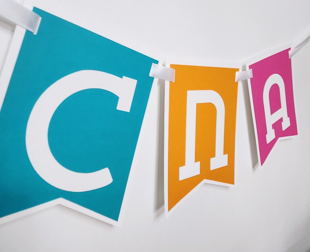 Happy CNA Week Banner CNA Week Garland Certified Nurse Assistant ...