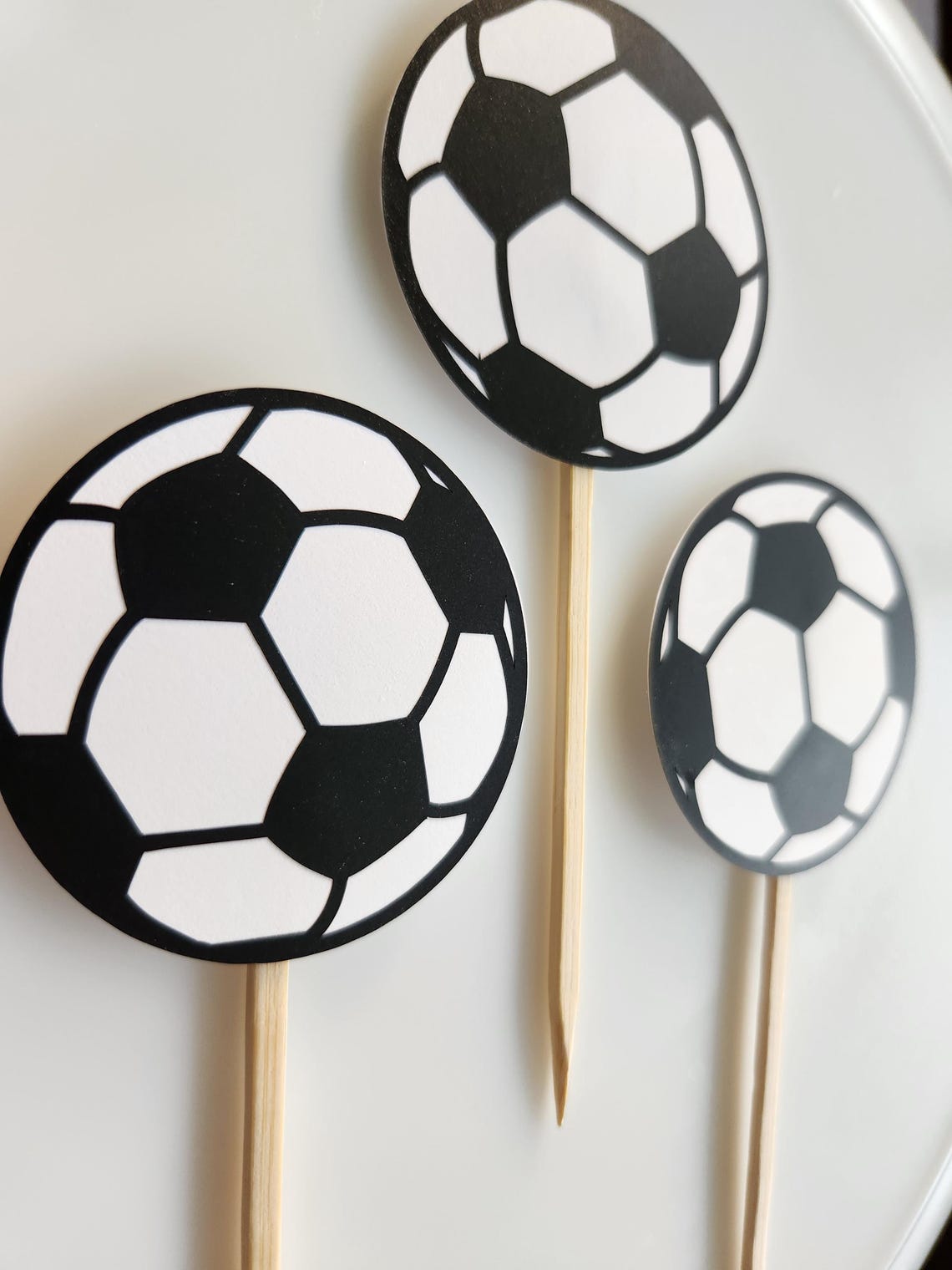 Soccer Birthday Cupcake Toppers Soccer Championship Tournament Cupcake ...