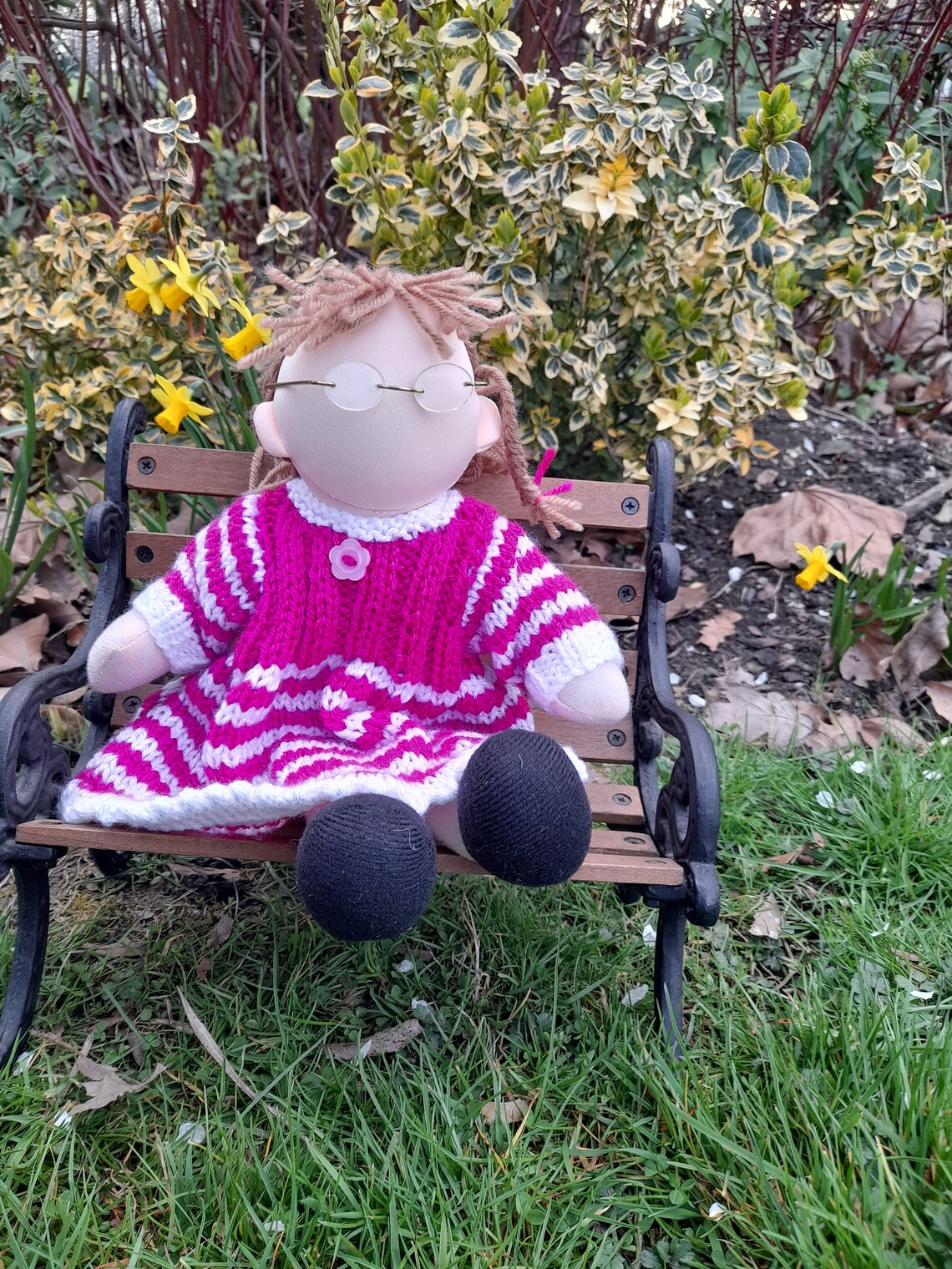 Faceless Ragdoll Handmade Art Doll Muslim Doll Doll Without - Etsy