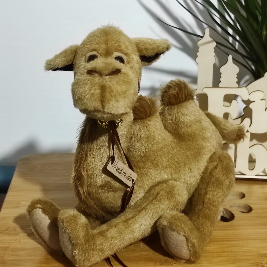 Handmade Camel Arab Shaykh Doll, Stuffed Top Quality Handmade Animal ...