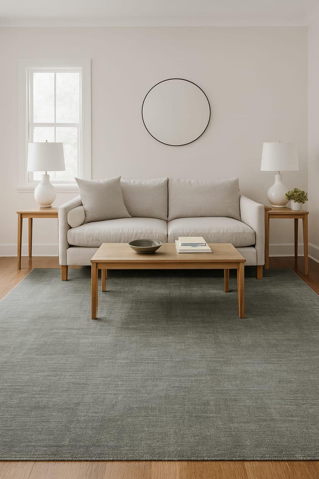 Hand Loom, Kilim Solid Plain Grey's Woolen Rugs for Flooring in ...