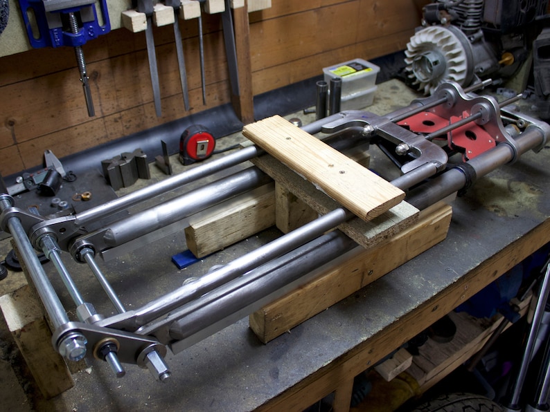 Honda Rebel 125/250 Springer Front End Assembly Instructions, Plans and ...