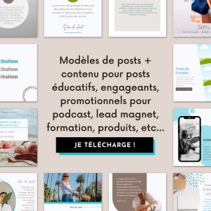 250+ Modèles De Posts Instagram Pour Freelances | Carrousels, Ventes ...