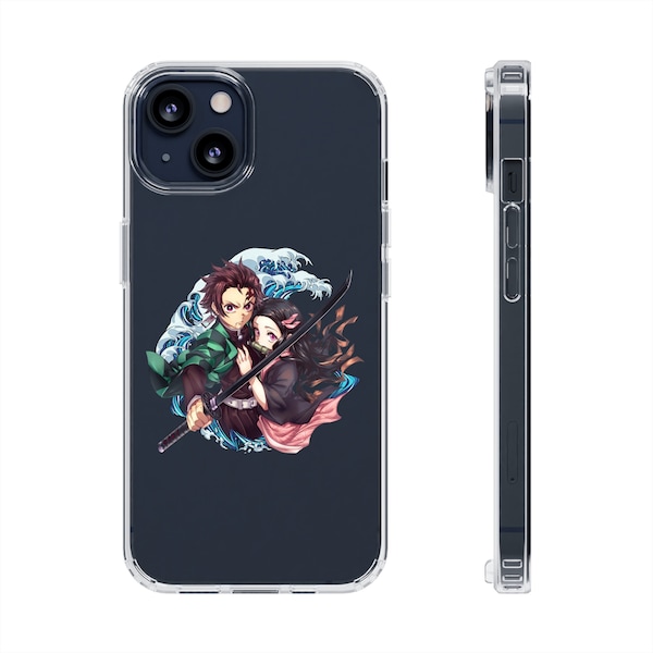 Clear Demon Slayer Phone Case - Etsy