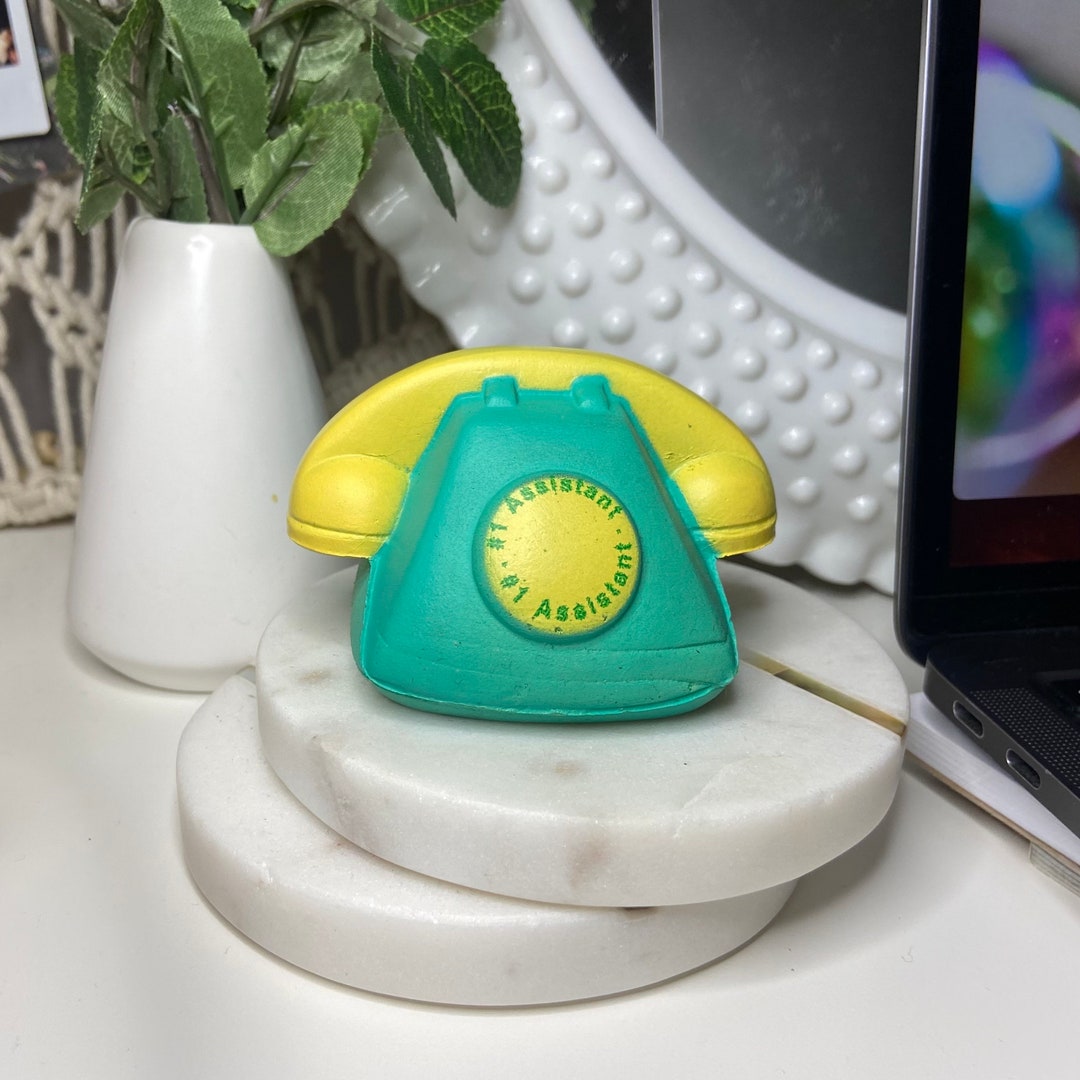 Vintage Russ Bertie & Co | Stress Phone | Vintage Stress Ball - Etsy
