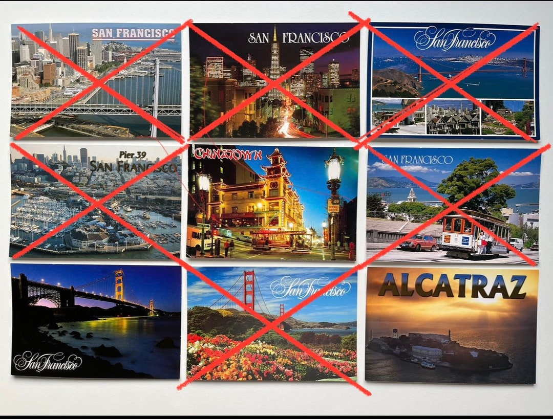 Vintage San Francisco Postcards 1980s San Francisco - Etsy