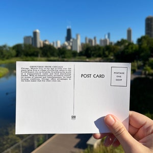 Vintage Chicago Postcard | Greetings From Chicago - Etsy