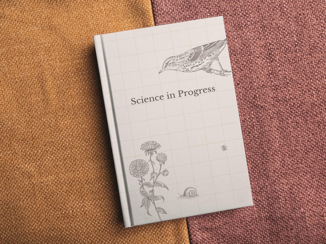 Science in Progress Journal - Lined Notebook for Scientists, Students ...