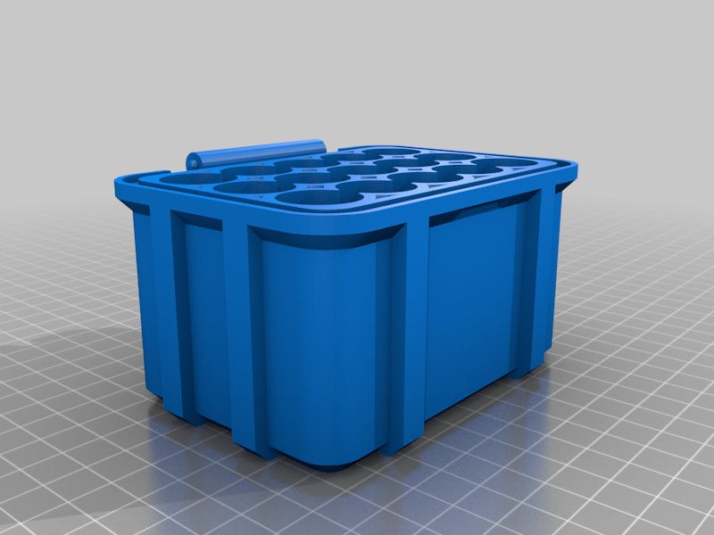 18650 Battery Holder Case 3D Printer Files - STL Files - 18650 ...