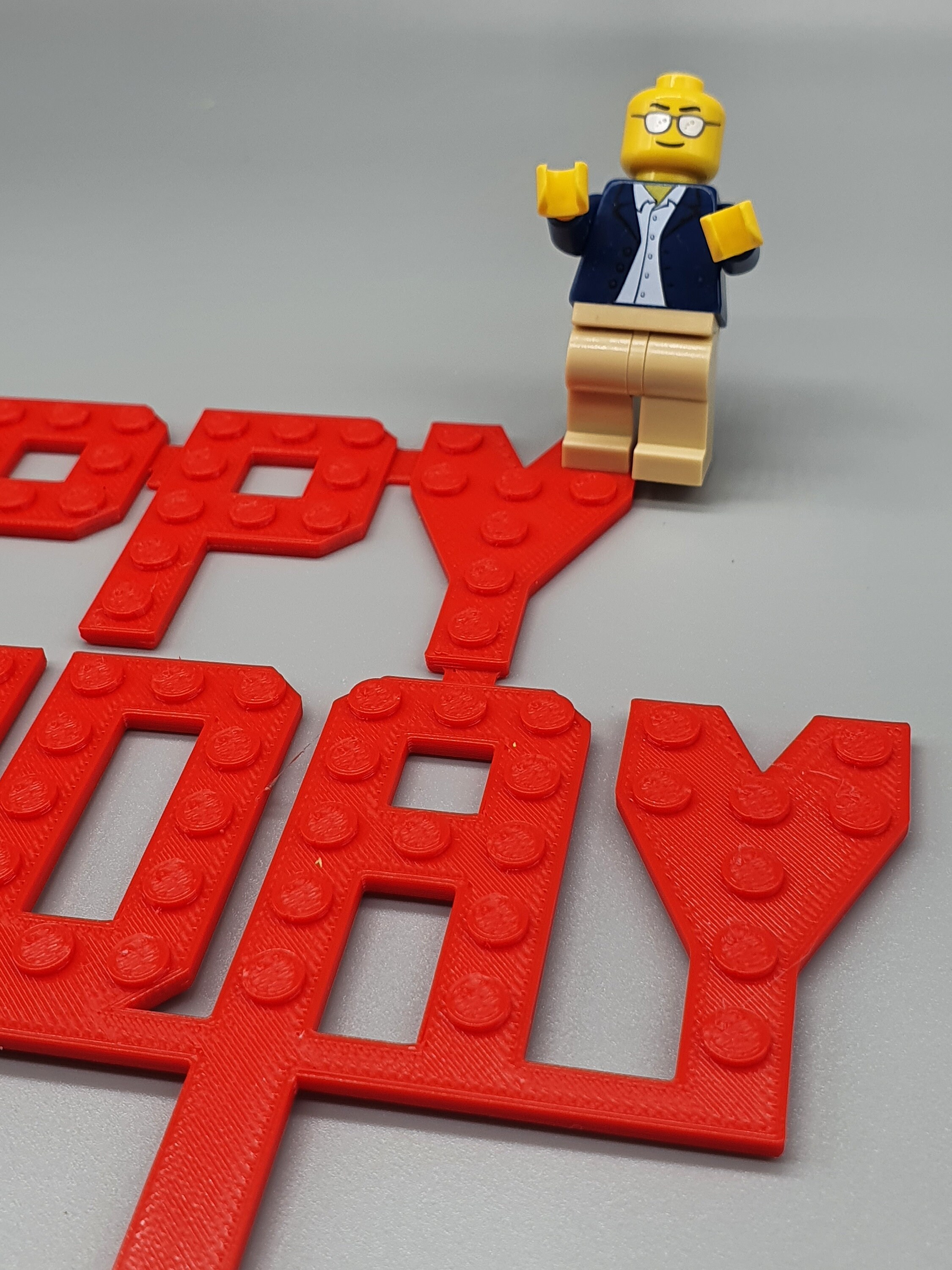 Cake Letters Happy Birthday Cake Set Birthday Cake Sign - Etsy