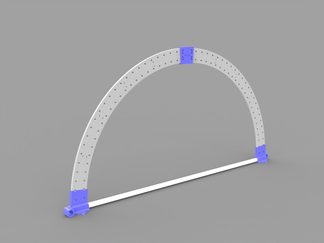 PXEL Twinkly 100 Node 2 Row Arch Base Set - 4ft Arch - Etsy