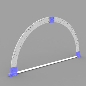 PXEL Twinkly 100 Node 2 Row Arch Base Set 4ft Arch - Etsy