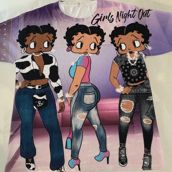 Betty Boop Girls Night Out - Etsy