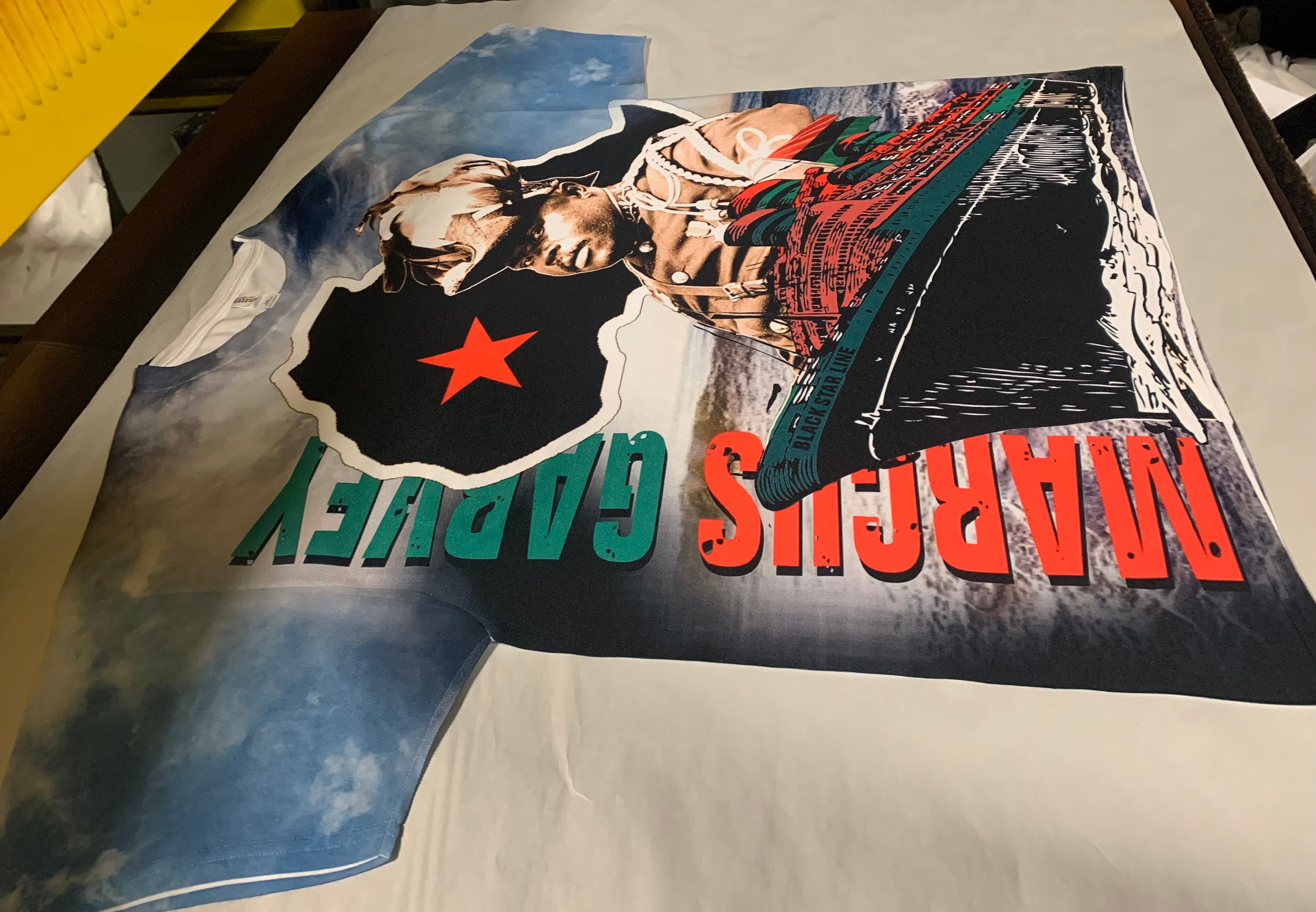 Marcus Garvey Black Star Line Steamship Shirt Rasta Haile Selassie ...