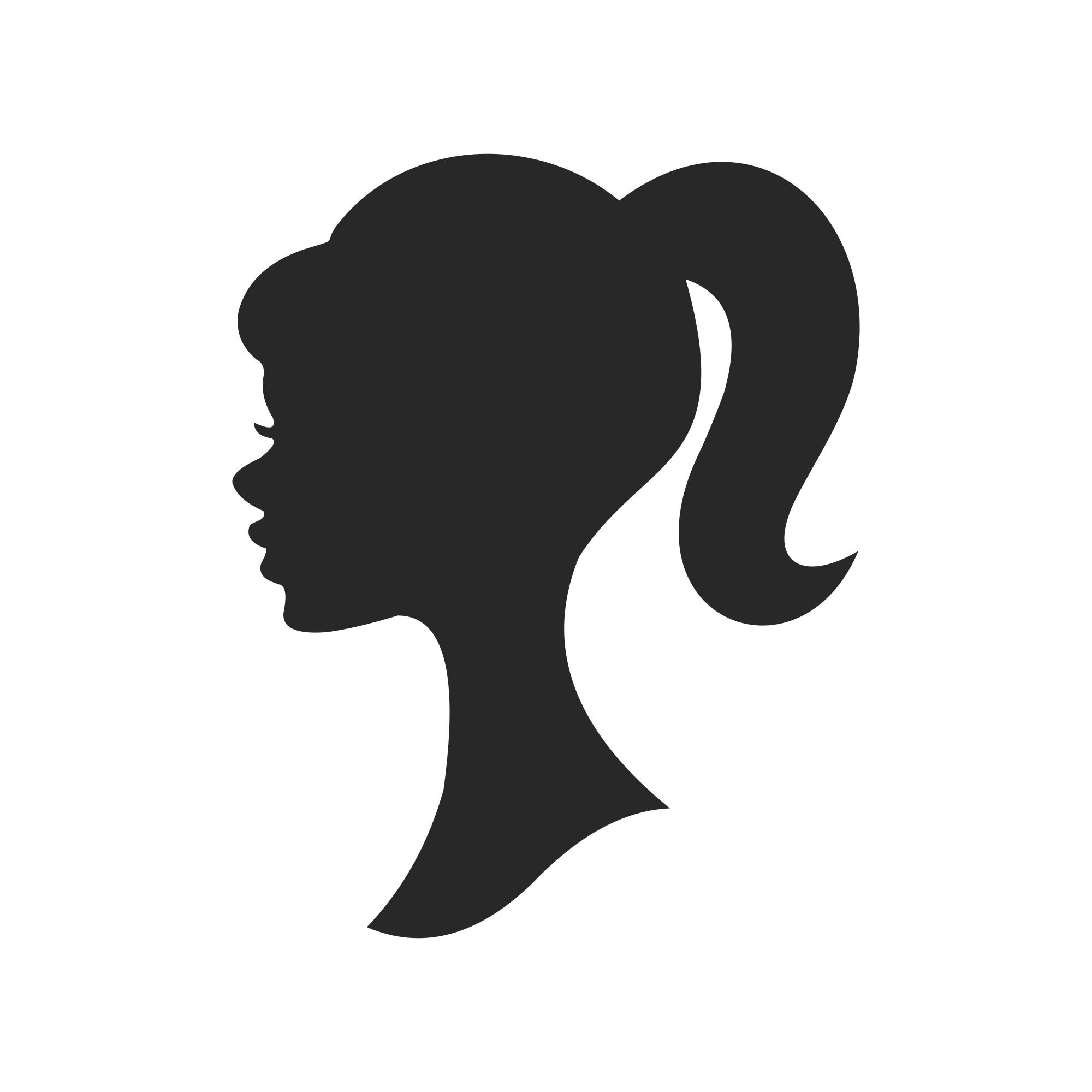 Barbie Silhouette Png