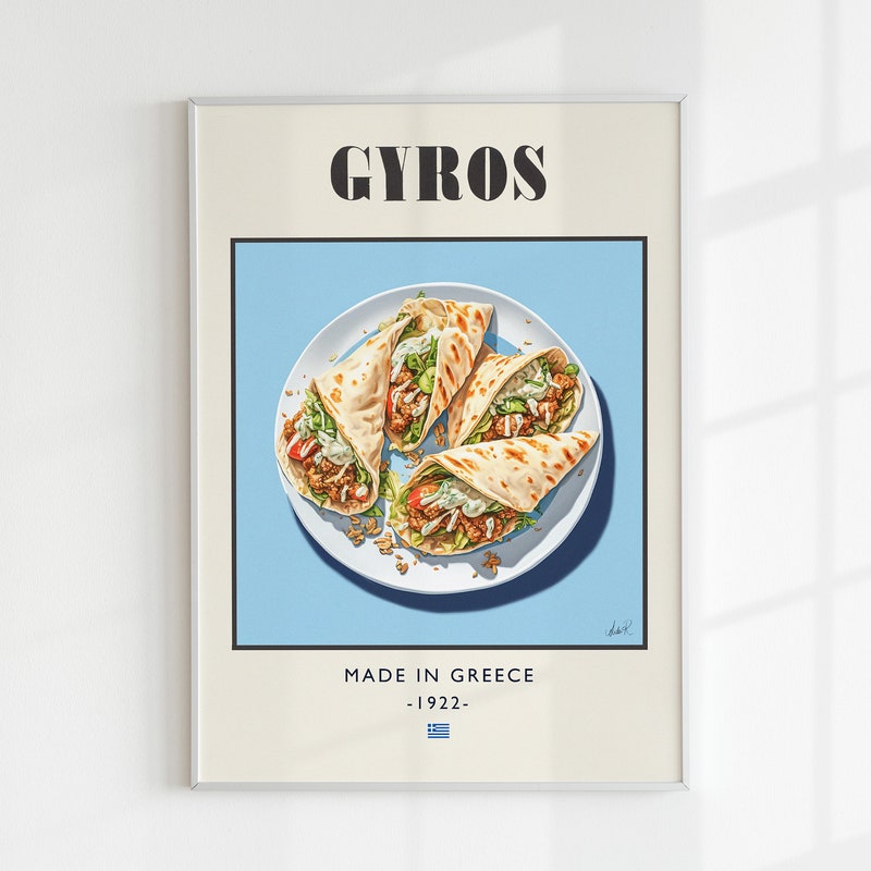 Gyro Poster - Etsy