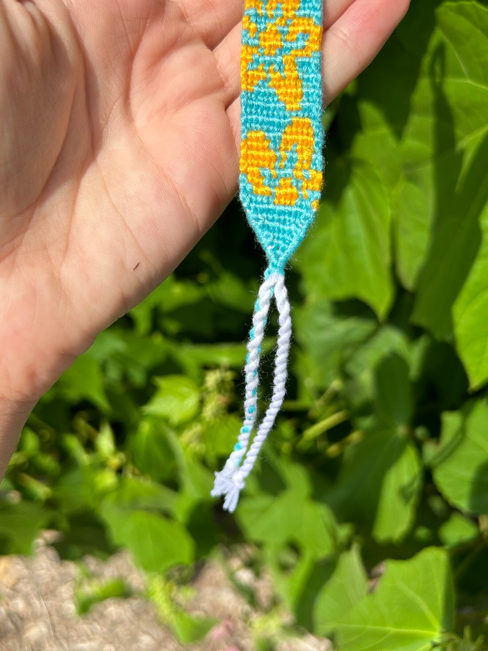 Hawaiian Flower Woven Handmade Alpha Friendship Bracelet - Etsy