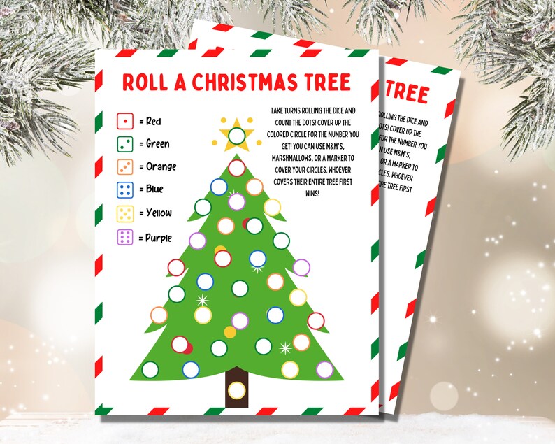 Christmas Printable Family Activity Bundle, Christmas Party Games ...