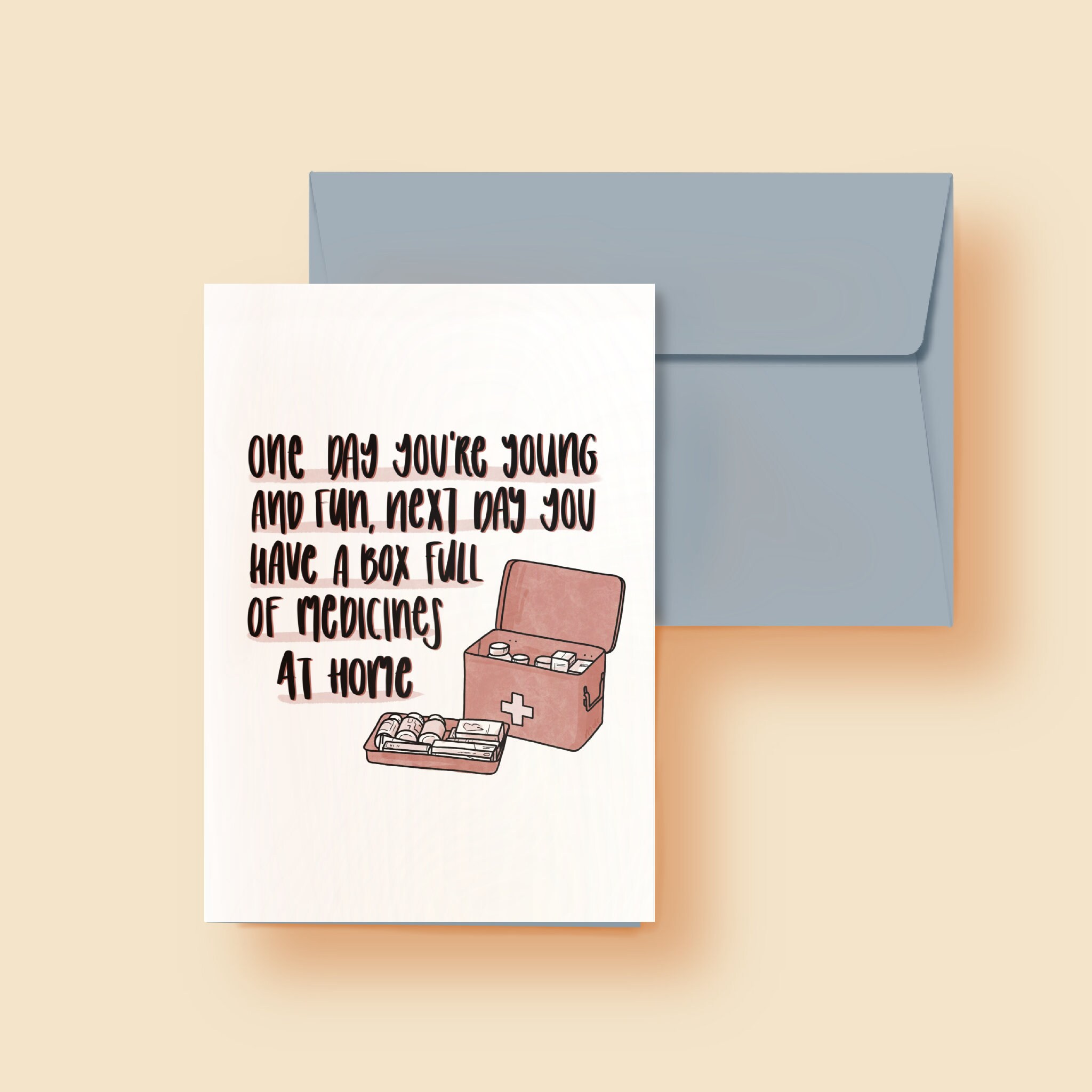 PRINTABLE CARD One Day You're Young and Fun Next Day - Etsy PRINTABLE CARD One Day You're Young and Fun Next Day - Etsy