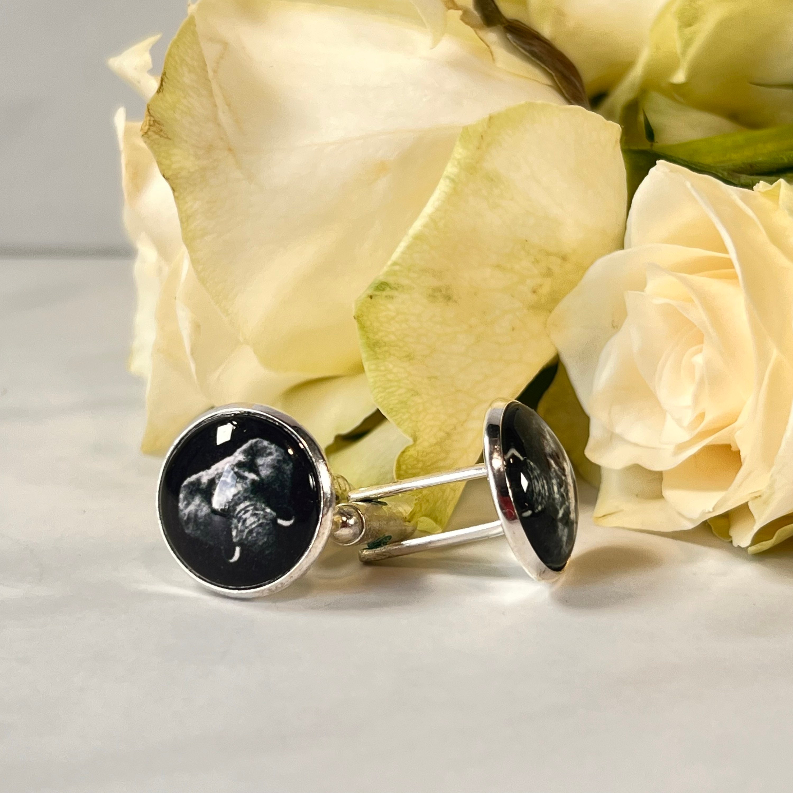 Ivory 14th Wedding Anniversary Cufflinks Handmade - Etsy