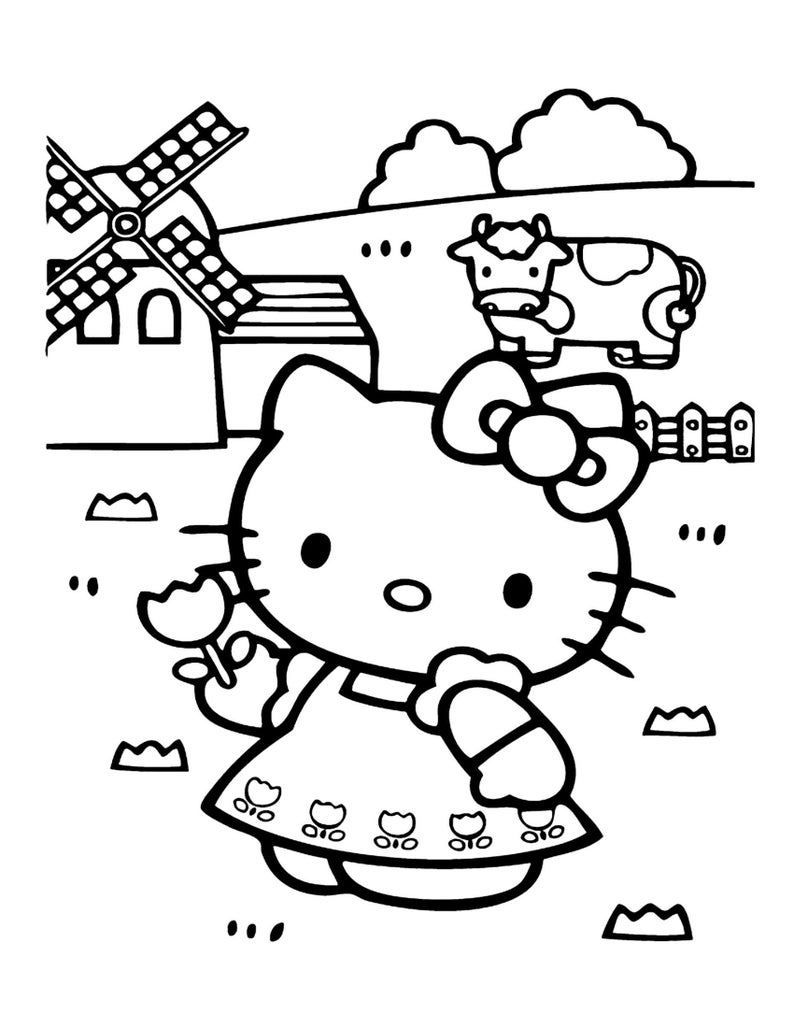 35 Coloring Pictures for Children and Adults printable, PDF Download - Etsy
