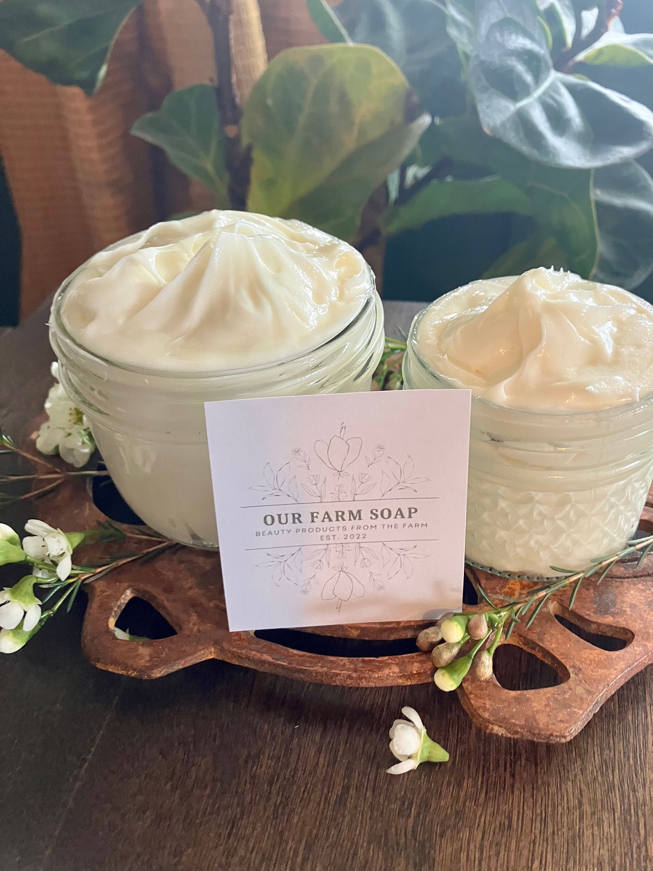 Unscented Whipped Lard Body Cream - Etsy
