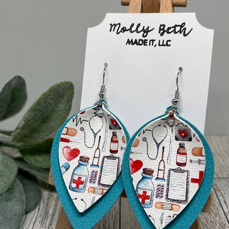 Nurse Earrings - Etsy