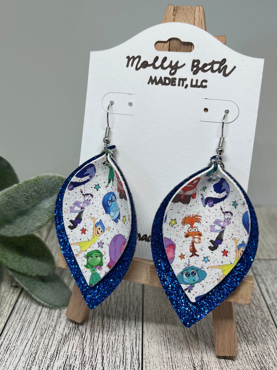 Inside Out Inspired Earrings, Inside Out Characters, Inside Out ...