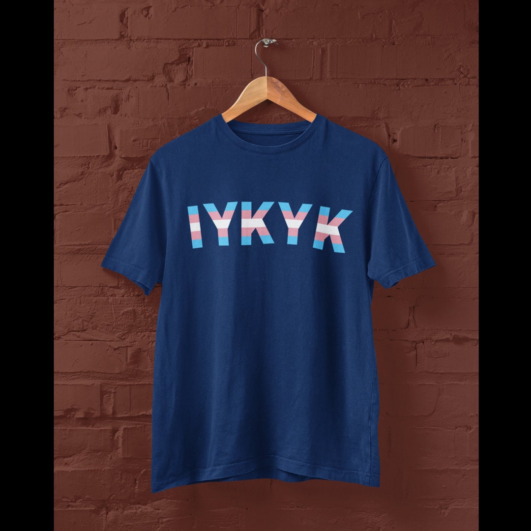 IYKYK Subtle Transgender Pride Shirt Gender Neutral Trans - Etsy