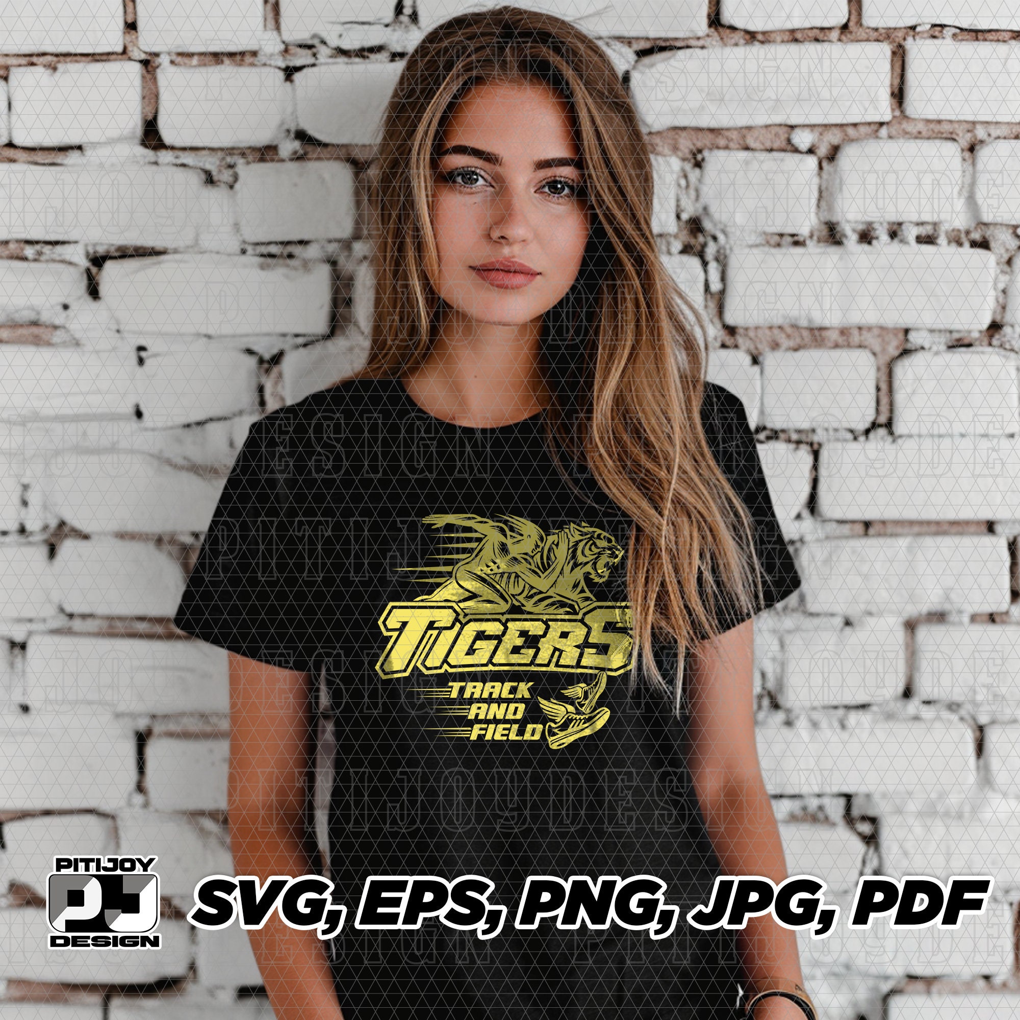 Tigers Track & Field Svg, Tigers Track and Field Svg, Tigers Svg ...