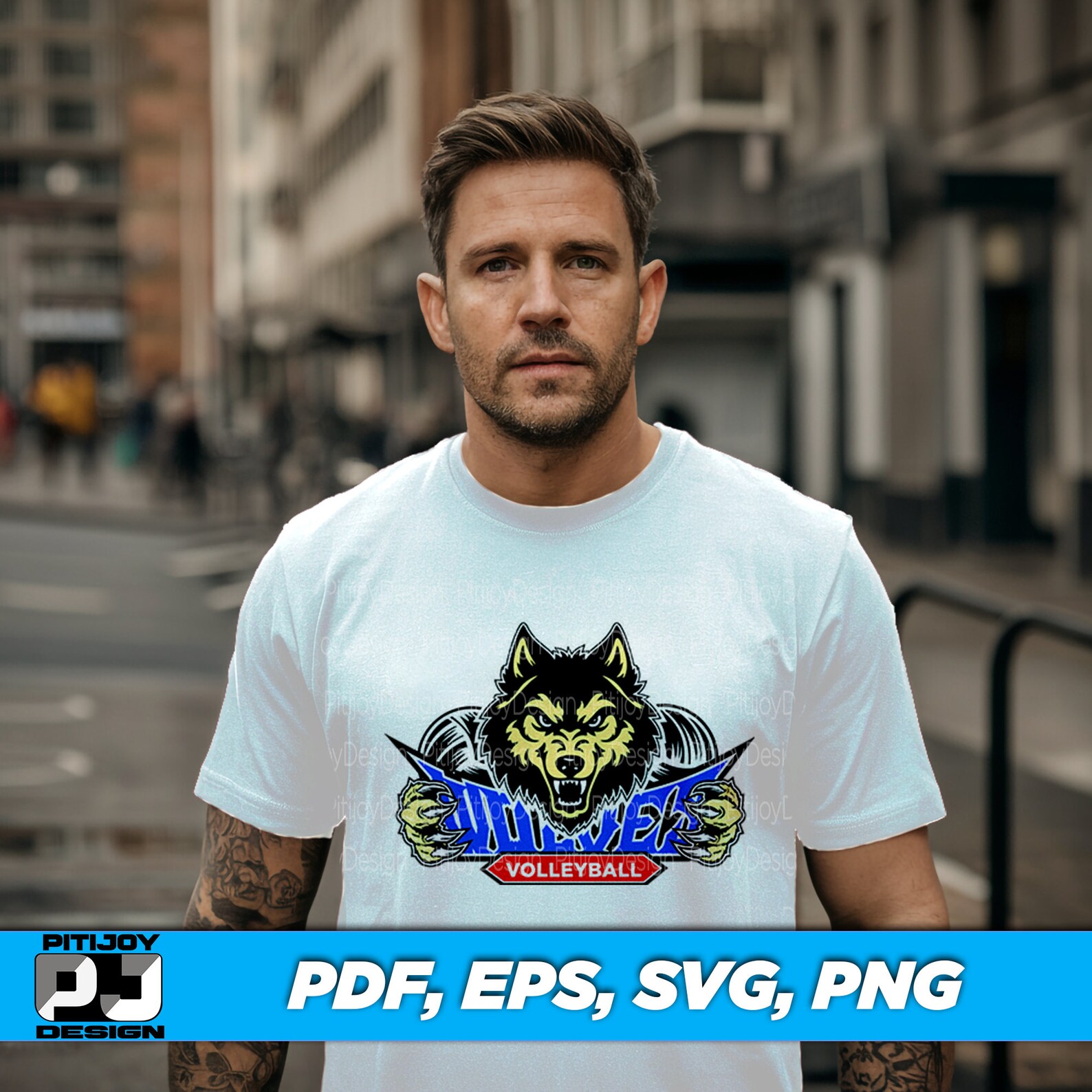 Wolves Volleyball Svg, Wolf Svg, Volleyball Svg, Wolf Mascot Svg, Wolf ...