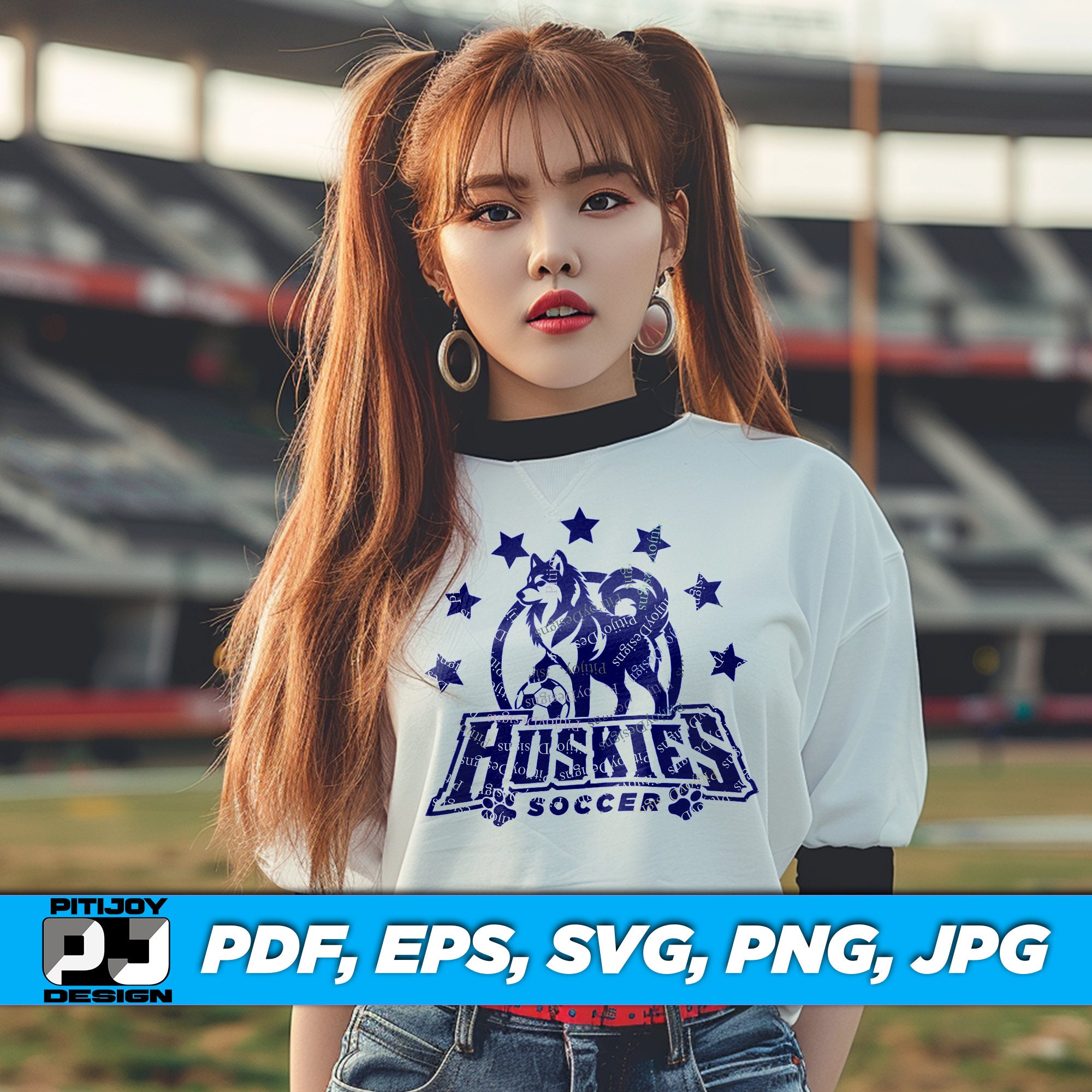 Huskies Soccer Svg, Husky Soccer Svg, Huskies Soccer Png, Husky Soccer ...