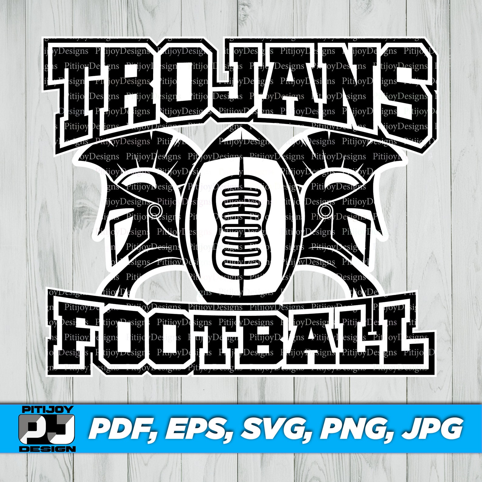 Trojans Football Svg, Trojan Football Svg, Trojans Svg, Trojan Svg ...