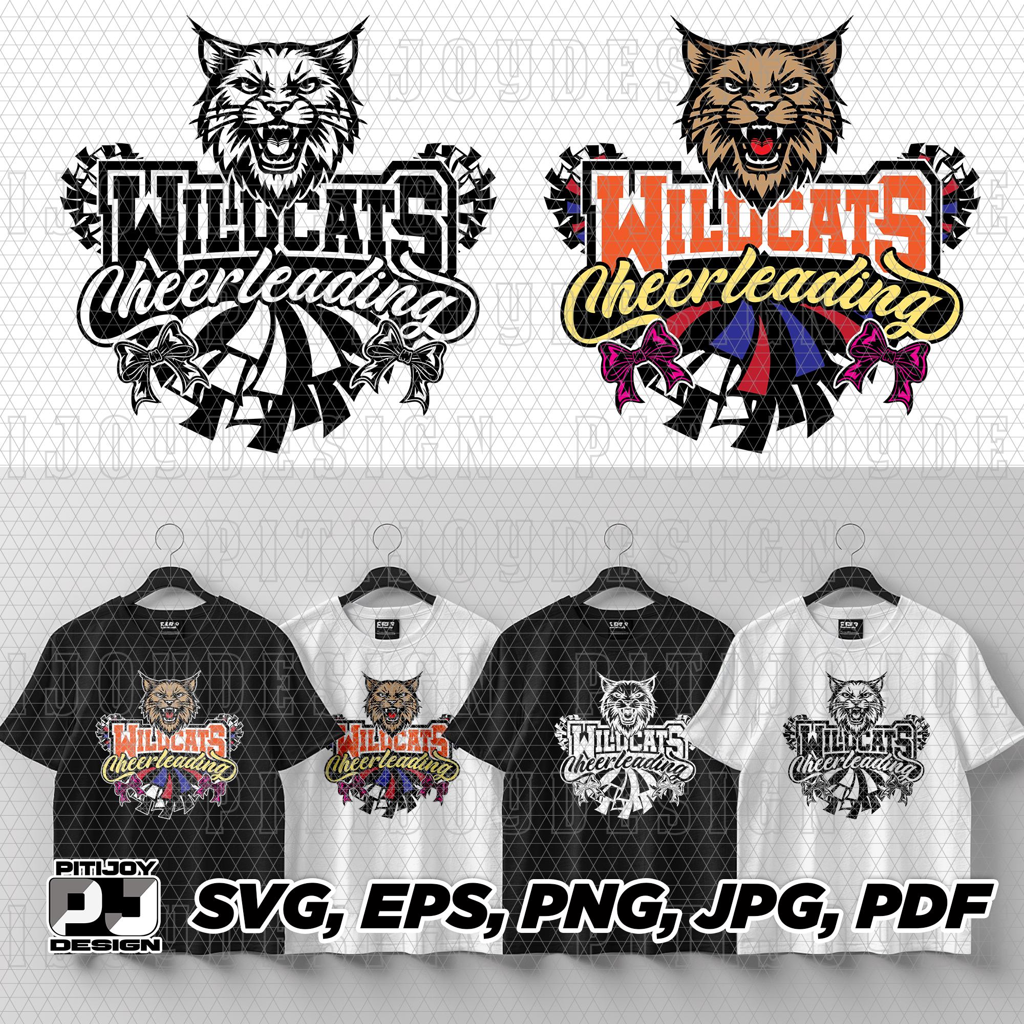 Wildcats Svg, Wildcat Svg, Wildcats Cheerleading Svg, Wildcat ...