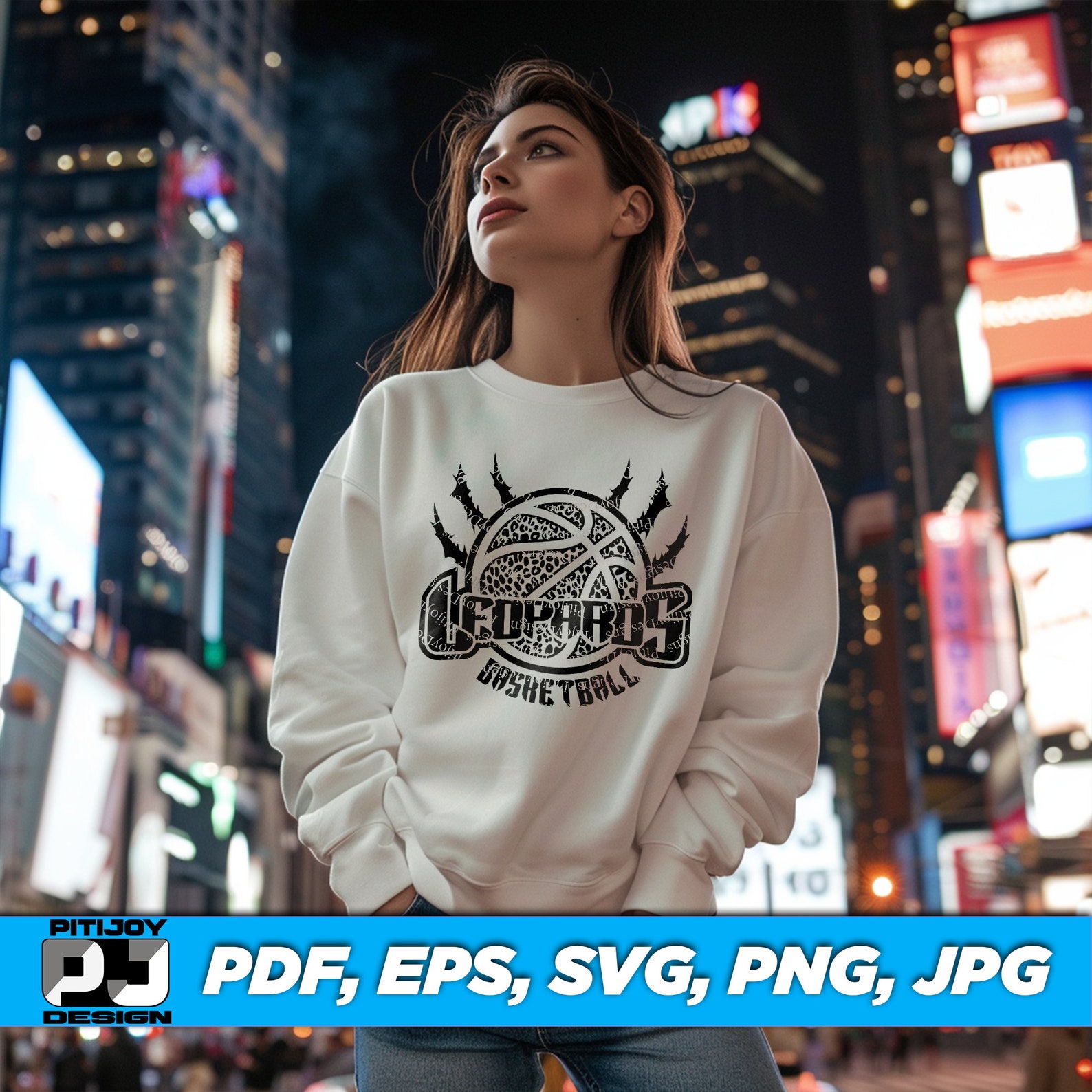 Leopards Svg, Leopard Svg, Leopard Basketball SVG, Mascot Basketball ...