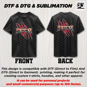 Bengals Svg, Bengals Sport Team Logo SVG, PNG, Dxf, Pdf, JPG, File | Baseball, Basketball ...