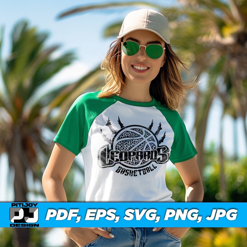 Leopards Svg, Leopard Svg, Leopard Basketball SVG, Mascot Basketball ...