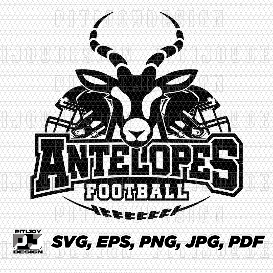 Antelopes Football, Antelope Football, Antelopes Svg, Halfball Shirt ...