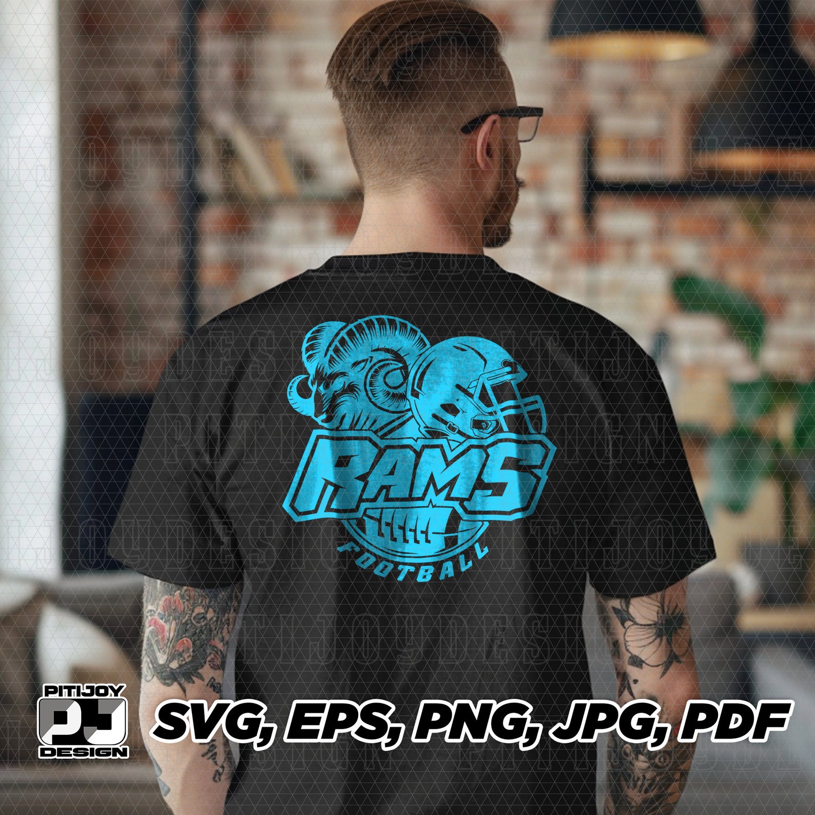 Rams Football Svg Ram Football Svg Rams Football Png Rams Svg Ram Svg ...