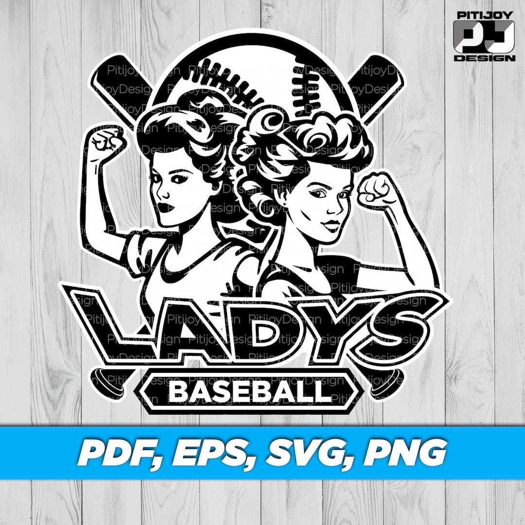 Empowering Lady's Baseball Feminist SVG, EPS, PDF, Png Digital Download ...