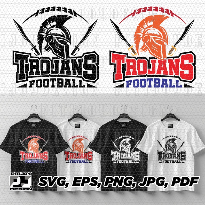 Trojans Football Svg, Trojan Football Svg, Trojans Svg, Trojan Svg ...