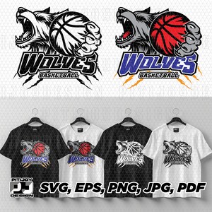 Wolves Basketball Svg, Wolf Basketball Svg, Wolves Svg, Wolf Svg ...
